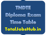 TNDTE Diploma Time Table 2017 DOTE Polytechnic April Exam Schedule