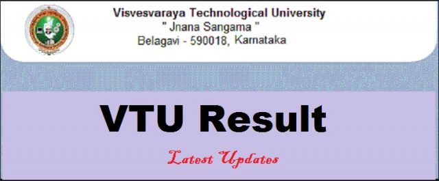 VTU Result 2020 vtu.ac.in 1st, 2nd, 3rd, 4th, 5th, 6th, 7th, 8th Sem ...