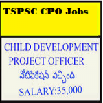 TSPSC CDPO Notification 2020 Child Development Project Officer Jobs ...