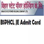 BSPHCL JE Admit Card 2019 bsphcl.bih.nic.in Junior Engineer Exam Date ...