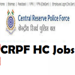 CRPF HC Recruitment 2020 Apply Online HC Ministerial Vacancy - Total ...